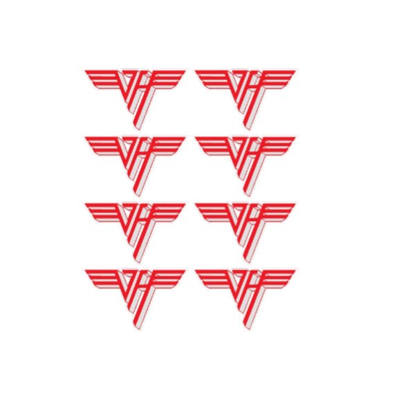 Design | Van Halen Laminated Vinyl Stickers 124 | Poshmark